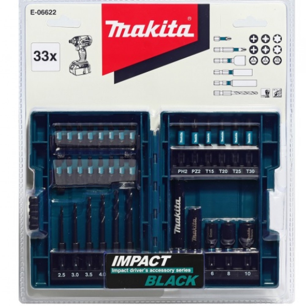 ชุดดอกไขควง MAKITA E-06622 33 ชิ้น/ชุด ลดราคา | iToolmart