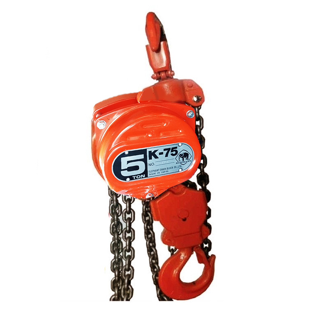รอกโซ่ ELEPHANT K75-5 ขนาด 5 Ton ลดราคา | iToolmart