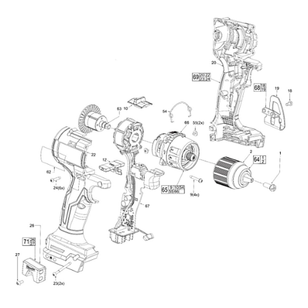 เฟืองแพลนเนตตารี่ตัวที่ 3 MILWAUKEE M18 BLPDRC ลดราคา | iToolmart