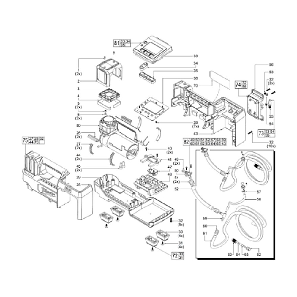ชุดสายยาง MILWAUKEE M18 BI ลดราคา | iToolmart