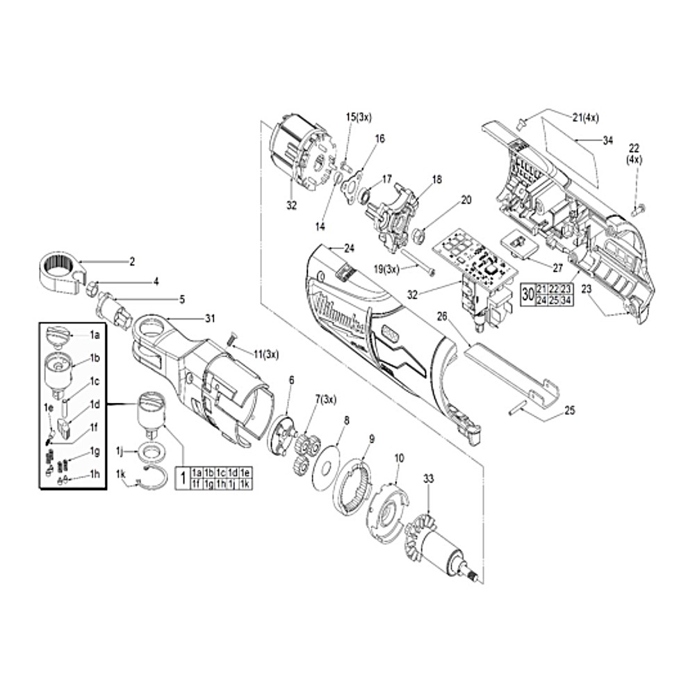 CARRIER ASSEMBLY MILWAUKEE M12 FIR14 ลดราคา | iToolmart
