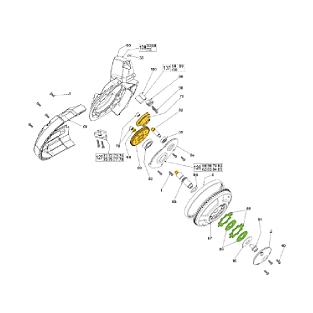 ฟันเฟือง MILWAUKEE M18 CBS125 ลดราคา | iToolmart