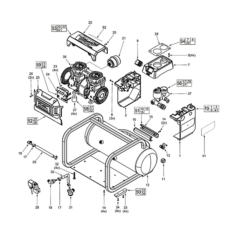 PUMP MOTOR VENT COVER MILWAUKEE M18 FAC ลดราคา | iToolmart