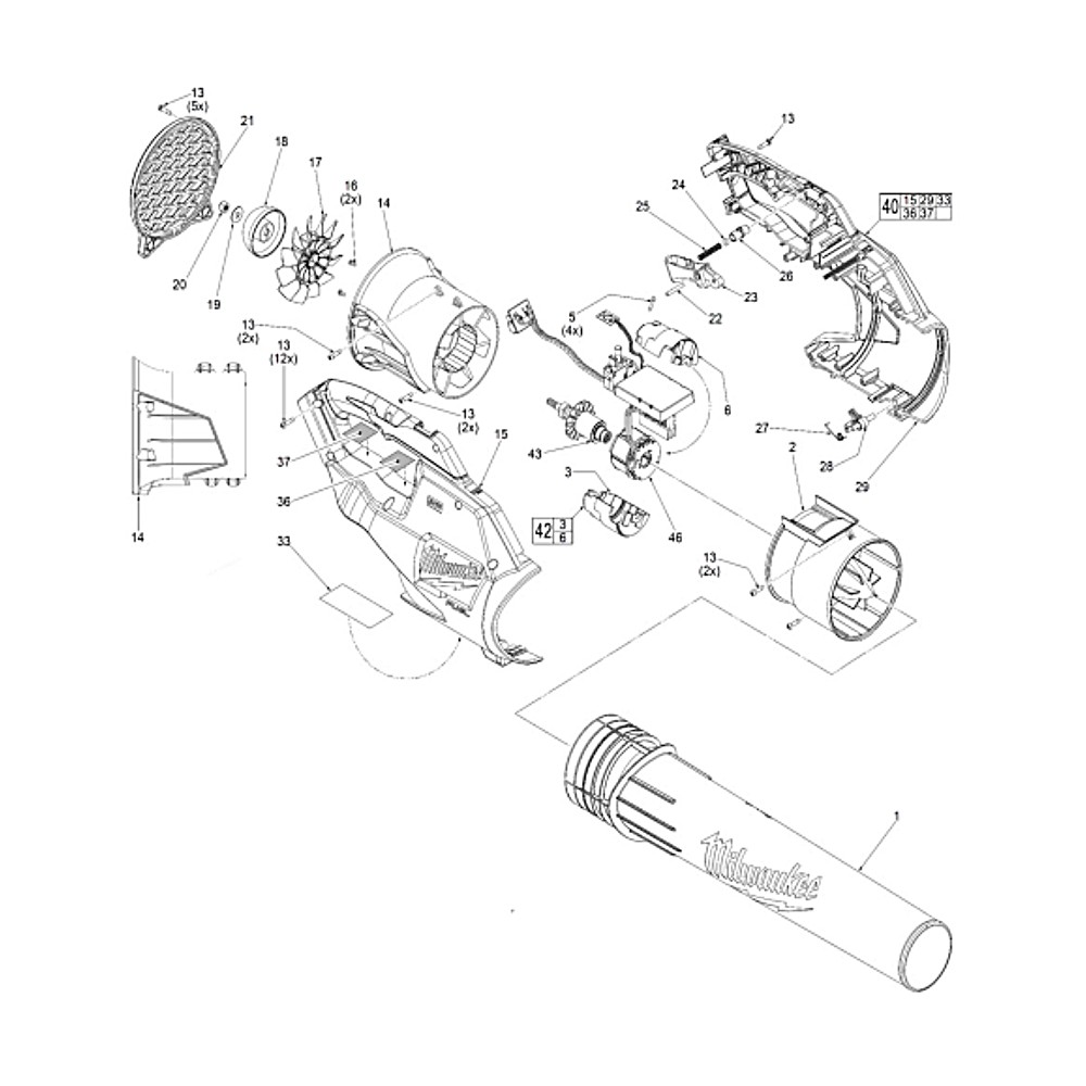 SPRING FOR LOCK ON MILWAUKEE M18 FBL ลดราคา | iToolmart