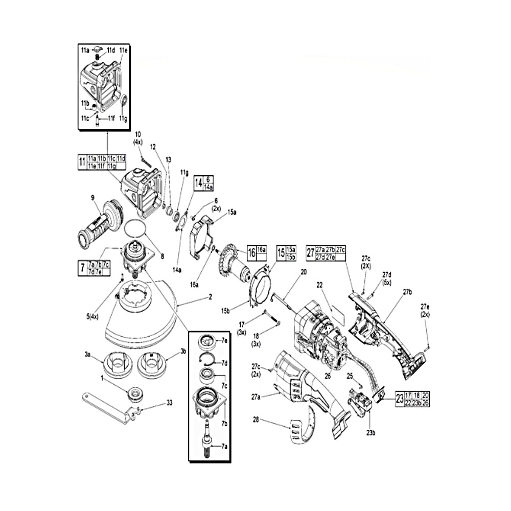 SPINDLE HUB ASSEMBLY MILWAUKEE M18 FLAG230XPDB ลดราคา | iToolmart