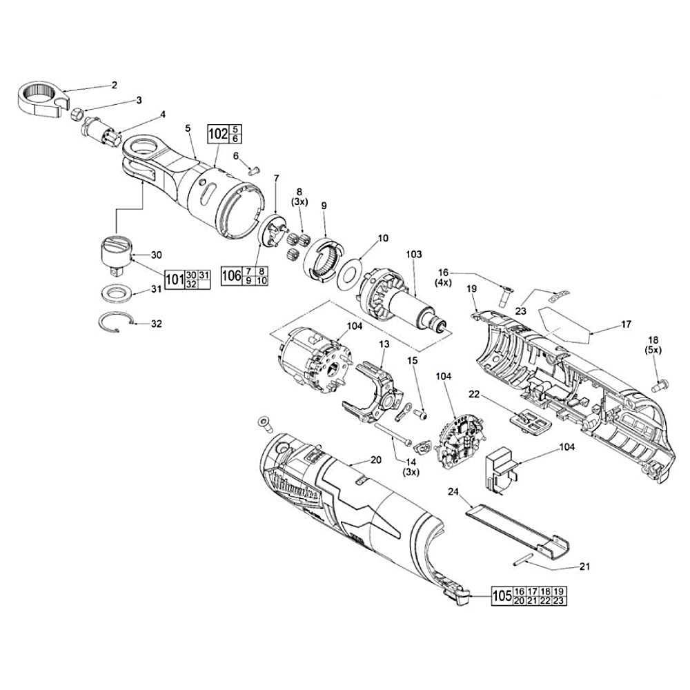 ชุดโรเตอร์ MILWAUKEE M12 FHIR14 ลดราคา | iToolmart