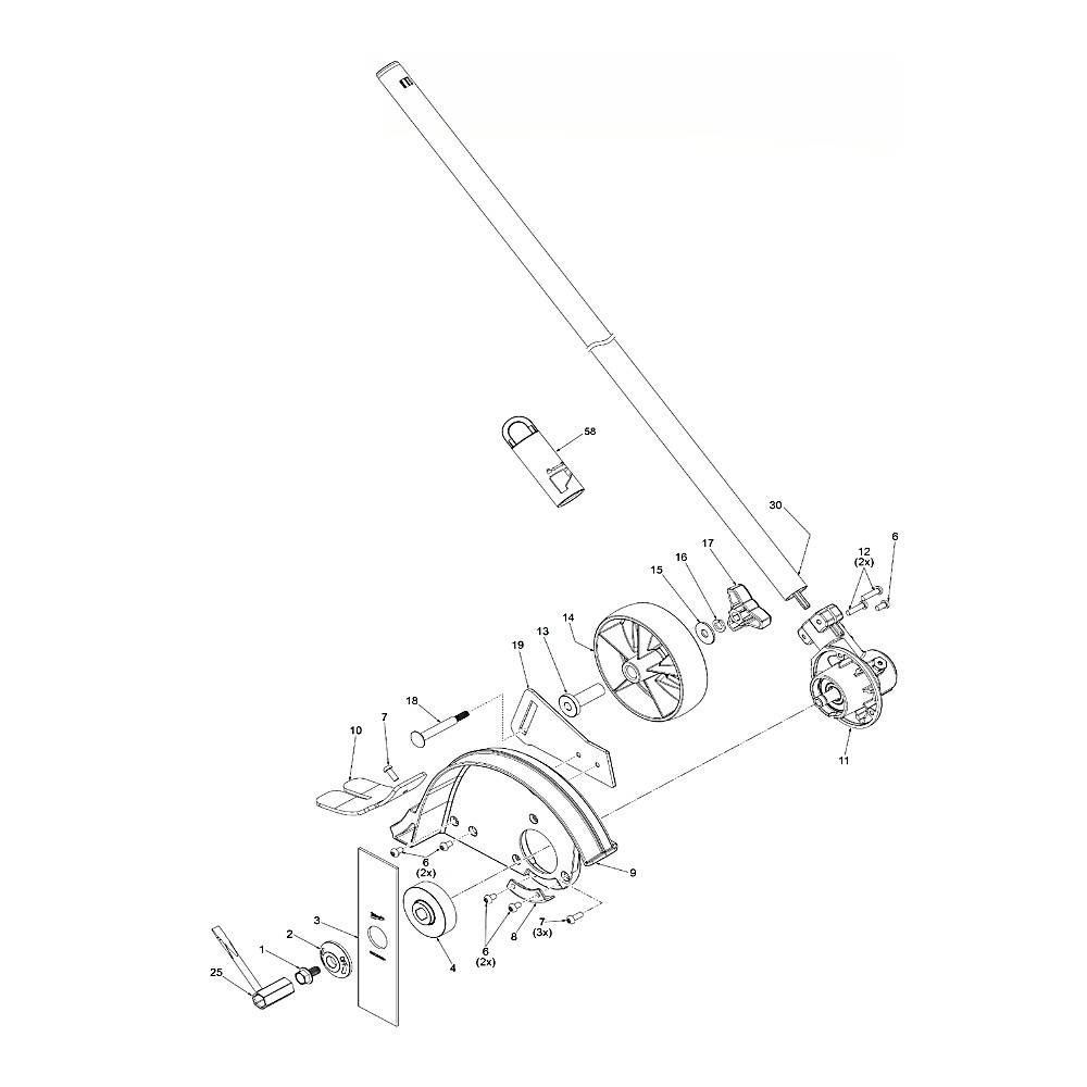 EDGER BLADE MOUNTING HUB MILWAUKEE M18 FOPH-EA ลดราคา | iToolmart