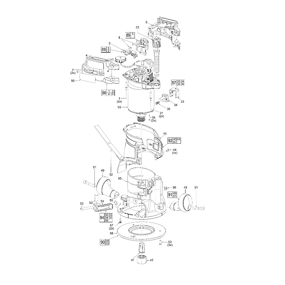 MOTOR HOUSING ASSEMBLY MILWAUKEE M18 FR12 ลดราคา | iToolmart