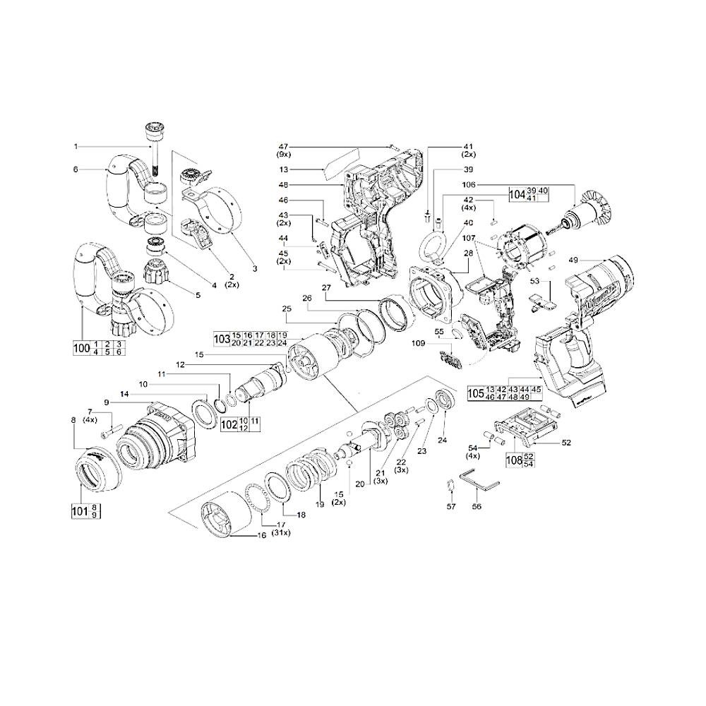 SILICONE BUMPERS MILWAUKEE M18 ONEFHIWF1 ลดราคา | iToolmart