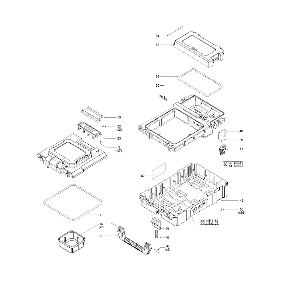 BASE HOUSING ASSEMBLY MILWAUKEE M12 POAL ลดราคา | iToolmart