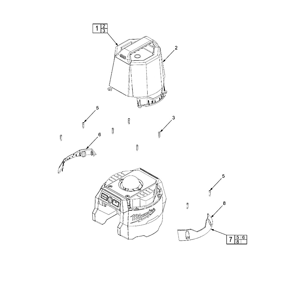 MAIN LENS & HANDLE MILWAUKEE M18 TAL ลดราคา | iToolmart