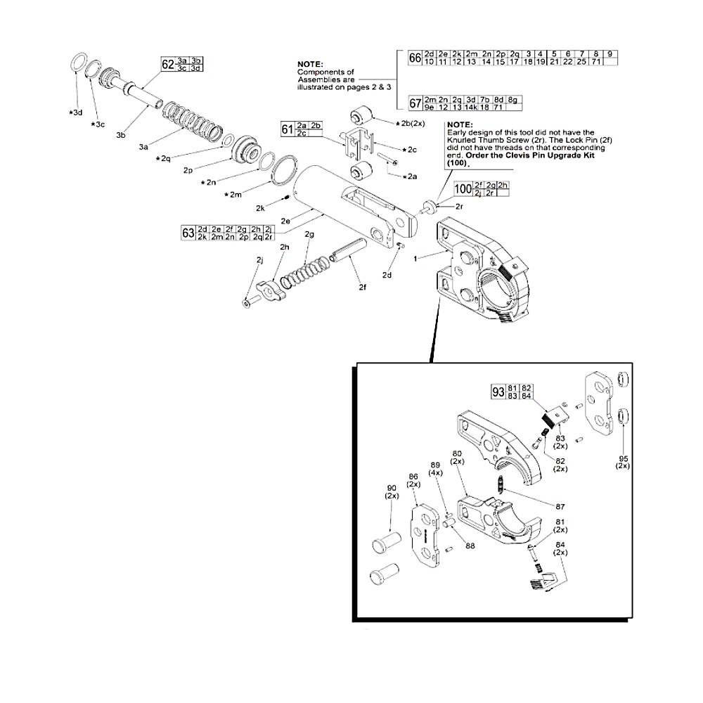 JAW SPRING AND COVER KIT MILWAUKEE M18 HCC ลดราคา | iToolmart