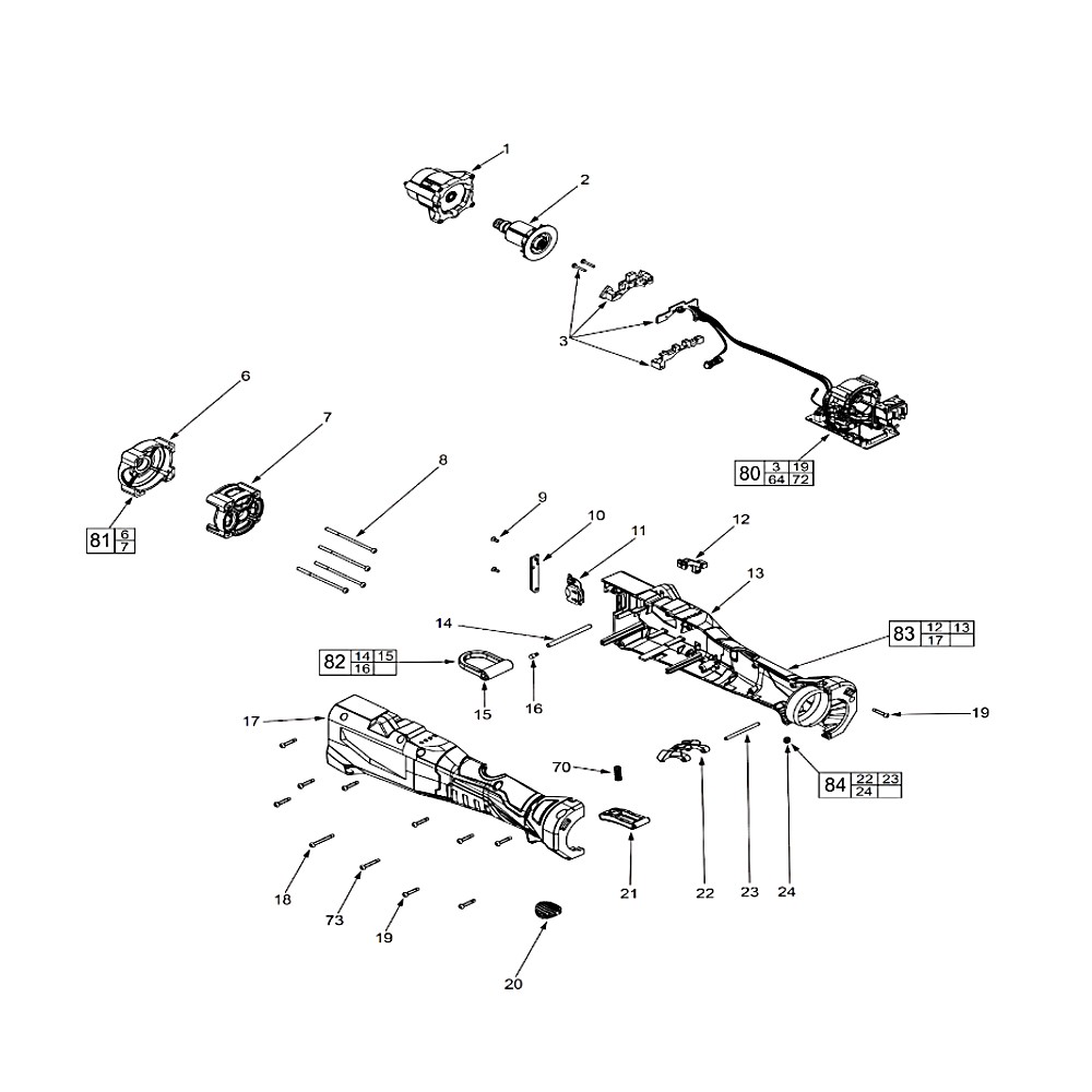 ELECTRONIC DUMP TRIGGER KIT MILWAUKEE M18 ONEHCCT60 ลดราคา | iToolmart