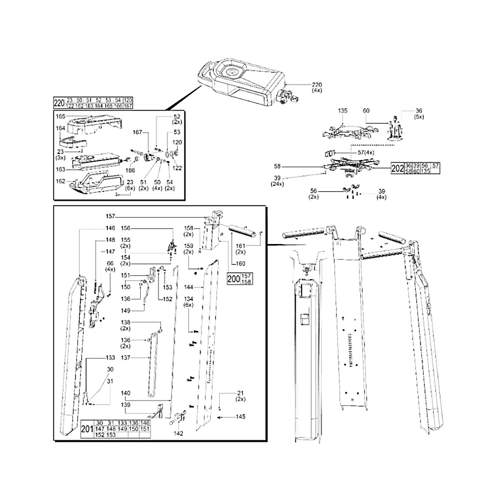 OUTRIGGER TRACK MILWAUKEE MXF TL ลดราคา | iToolmart