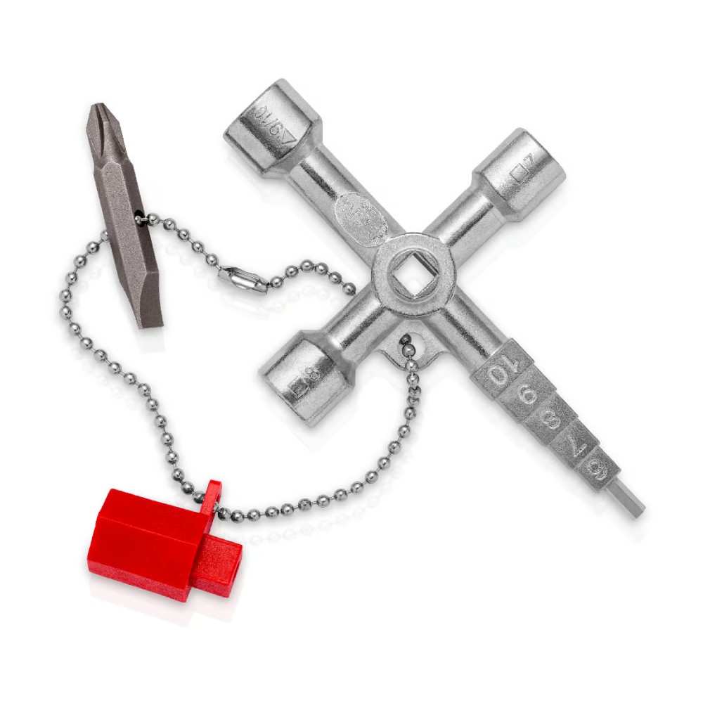กุญแจตู้คอนโทรล Knipex 00 11 04 PROFI-KEY ลดราคา | iToolmart