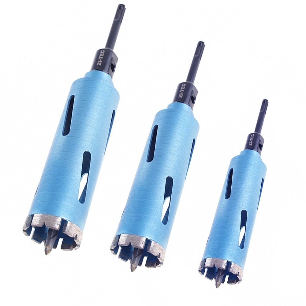 โฮลซอเจาะปูน 25-152 mm. ZI-TEC ZI DRY CORE BITS M 170 ก้านดอก SDS PLUS ...