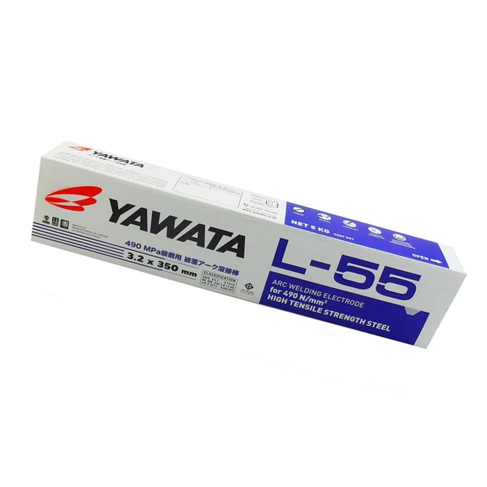 ลวดเชื่อมทนแรงดึงสูง YAWATA L-55 ขนาด 3.2 x 350 มม. (5 กก.) ลดราคา | iToolmart