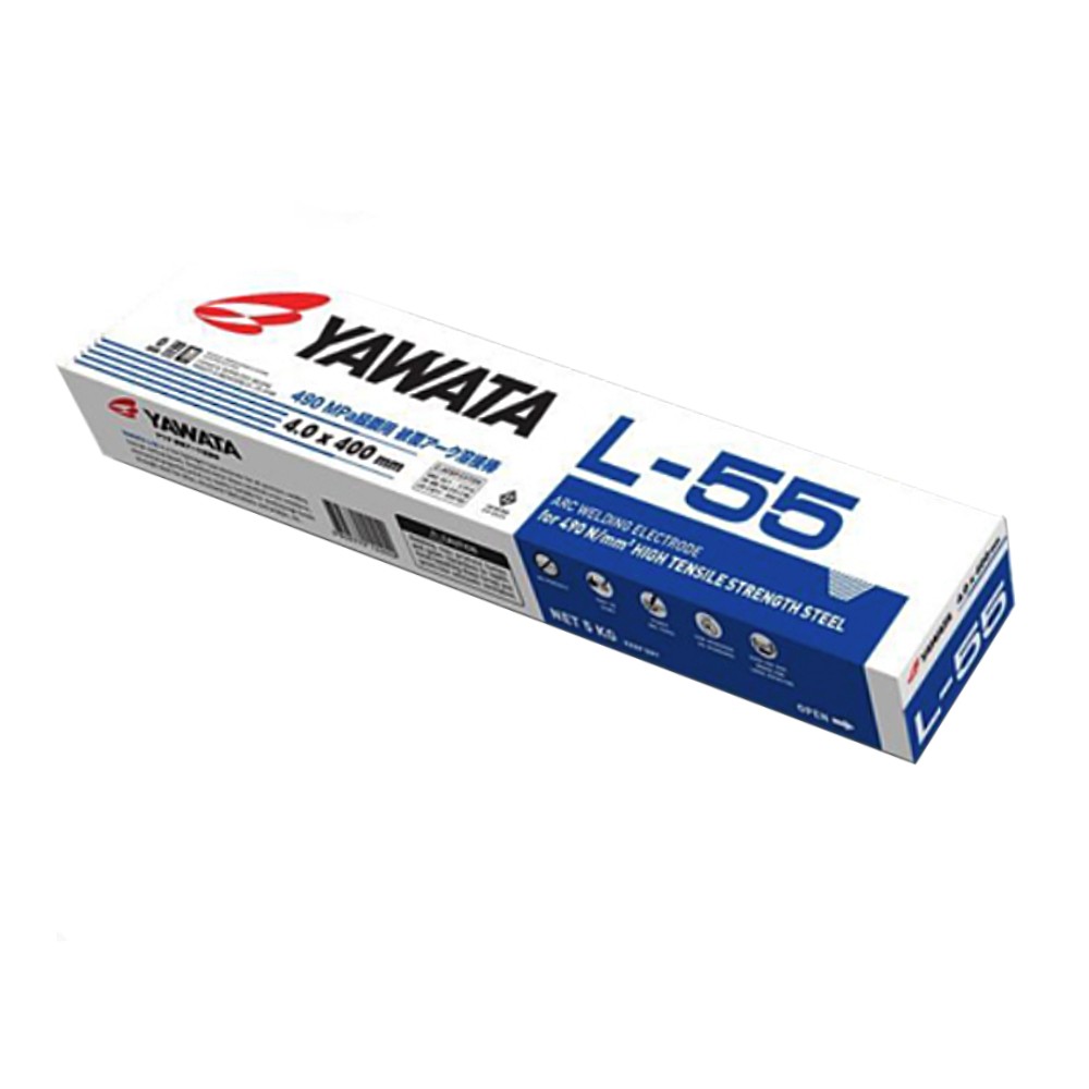 ลวดเชื่อมทนแรงดึงสูง YAWATA L-55 ขนาด 4.0 x 400 มม. (5 กก.) ลดราคา | iToolmart