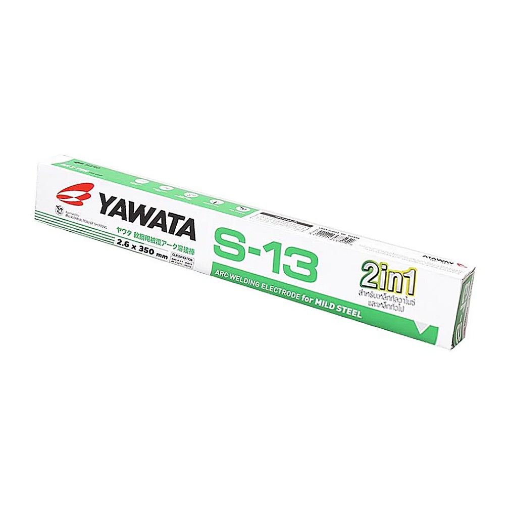 ลวดเชื่อมเหล็กเหนียว YAWATA S-13 ขนาด 2.6 x 350 มม. (2 กก.) ลดราคา | iToolmart