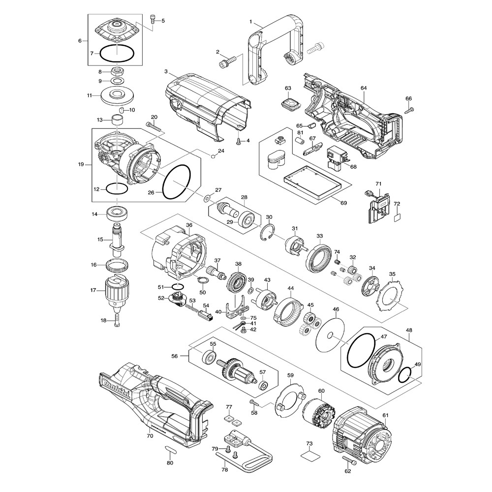 O RING 63 MAKITA DA001G ลดราคา | iToolmart