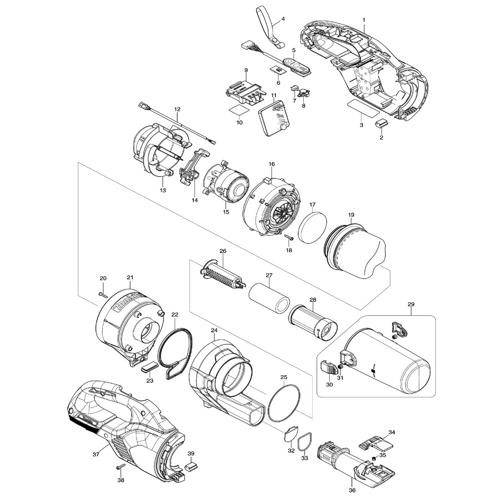 MOTOR COVER SEAL MAKITA DCL286F ลดราคา | iToolmart