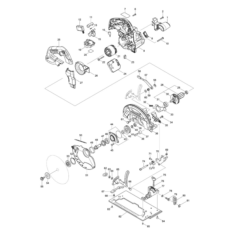 COUNTERSUNK HEAD SCREW M5X12 MAKITA DHS660 ลดราคา | iToolmart