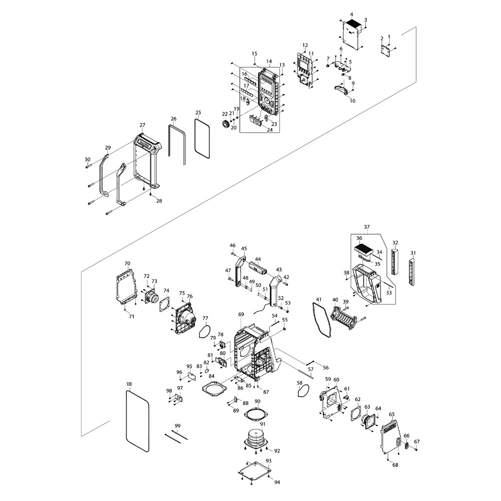 PCB C ASS'Y MAKITA DMR115 ลดราคา | iToolmart