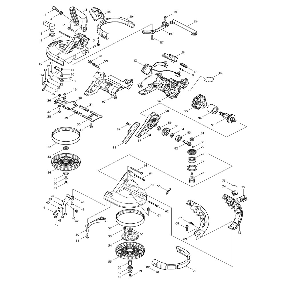 YOKE UNIT MAKITA DPB180 ลดราคา | iToolmart