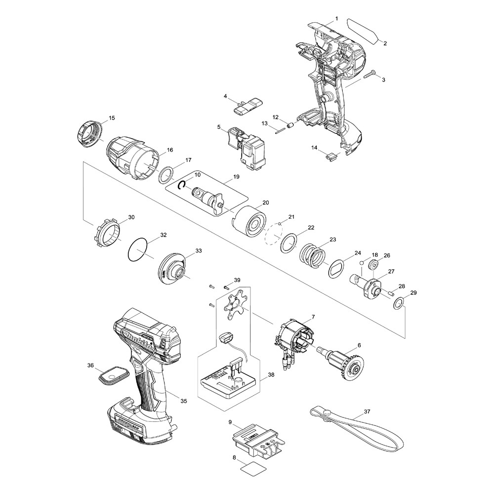 SPUR GEAR 17 MAKITA DTW181 ลดราคา | iToolmart