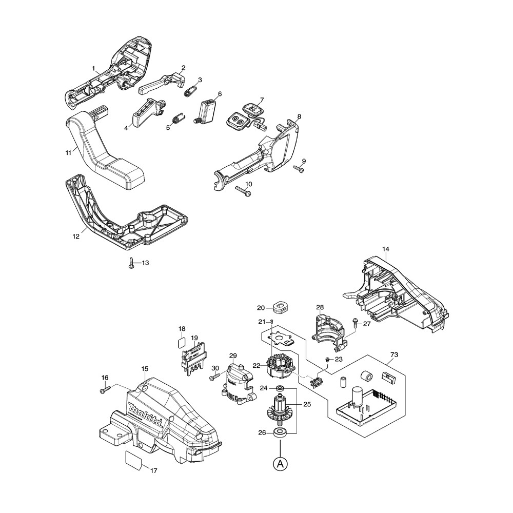 DUH604S SERIAL NO. LABEL MAKITA DUH604S ลดราคา | iToolmart
