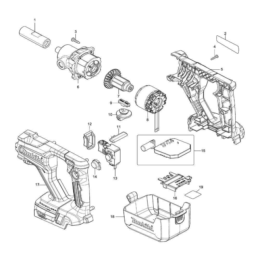 DUT130 SERIAL NO. LABEL MAKITA DUT130 ลดราคา | iToolmart