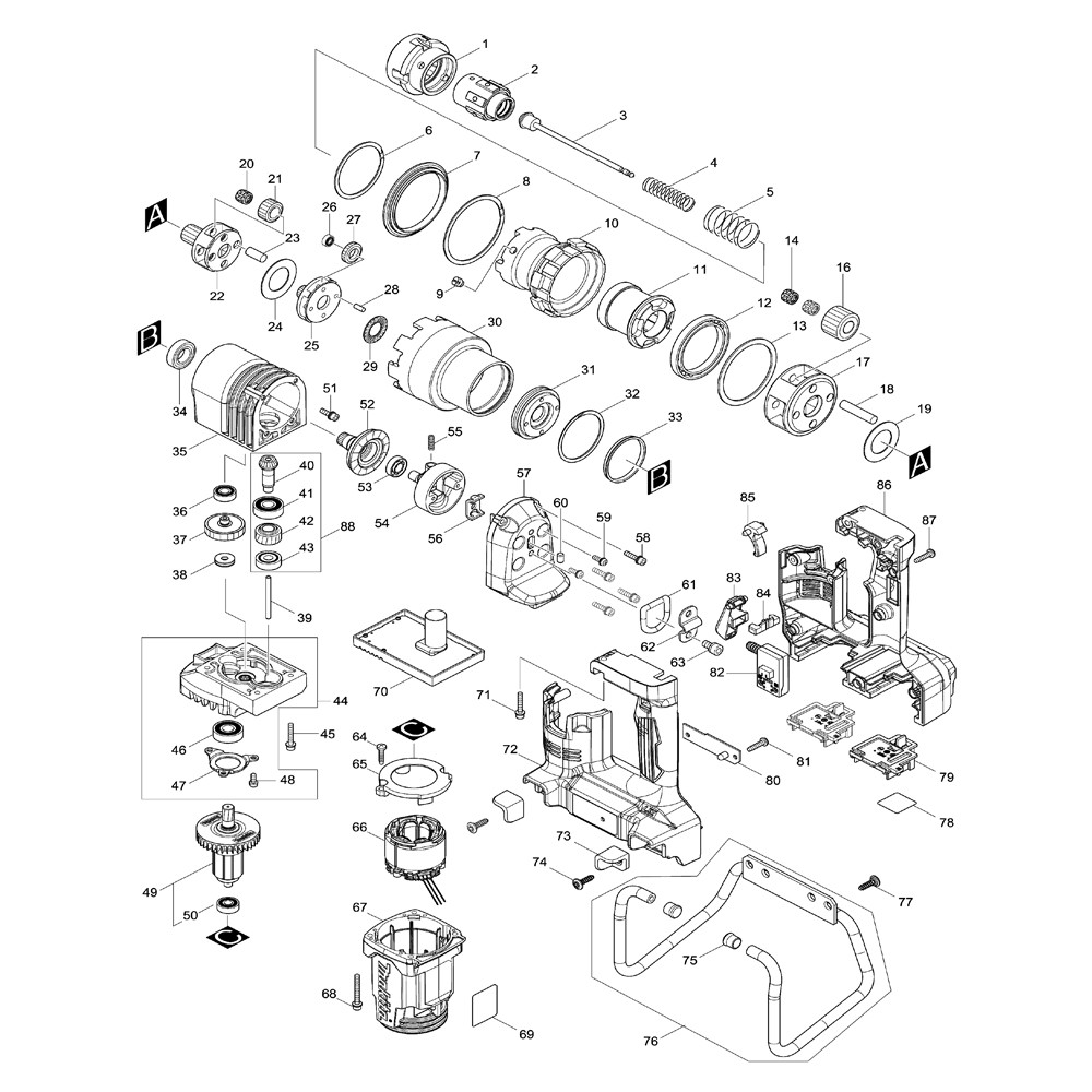 DWT310 SERIAL NO. LABEL MAKITA DWT310 ลดราคา | iToolmart