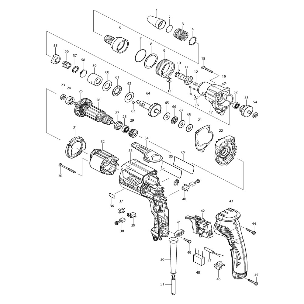 FRONT CAP 12 MAKITA FS2700 ลดราคา | iToolmart