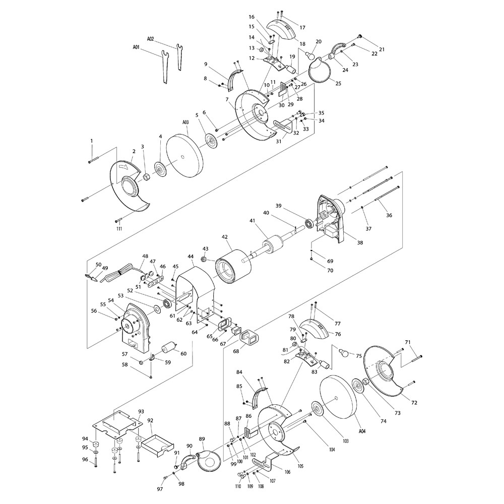 SPARK DEFLECTOR (RIGHT) MAKITA GB602 ลดราคา | iToolmart