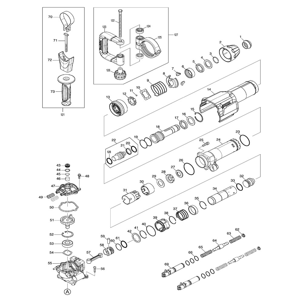 BALL BEARING 6203LLU MAKITA HM001G ลดราคา | iToolmart
