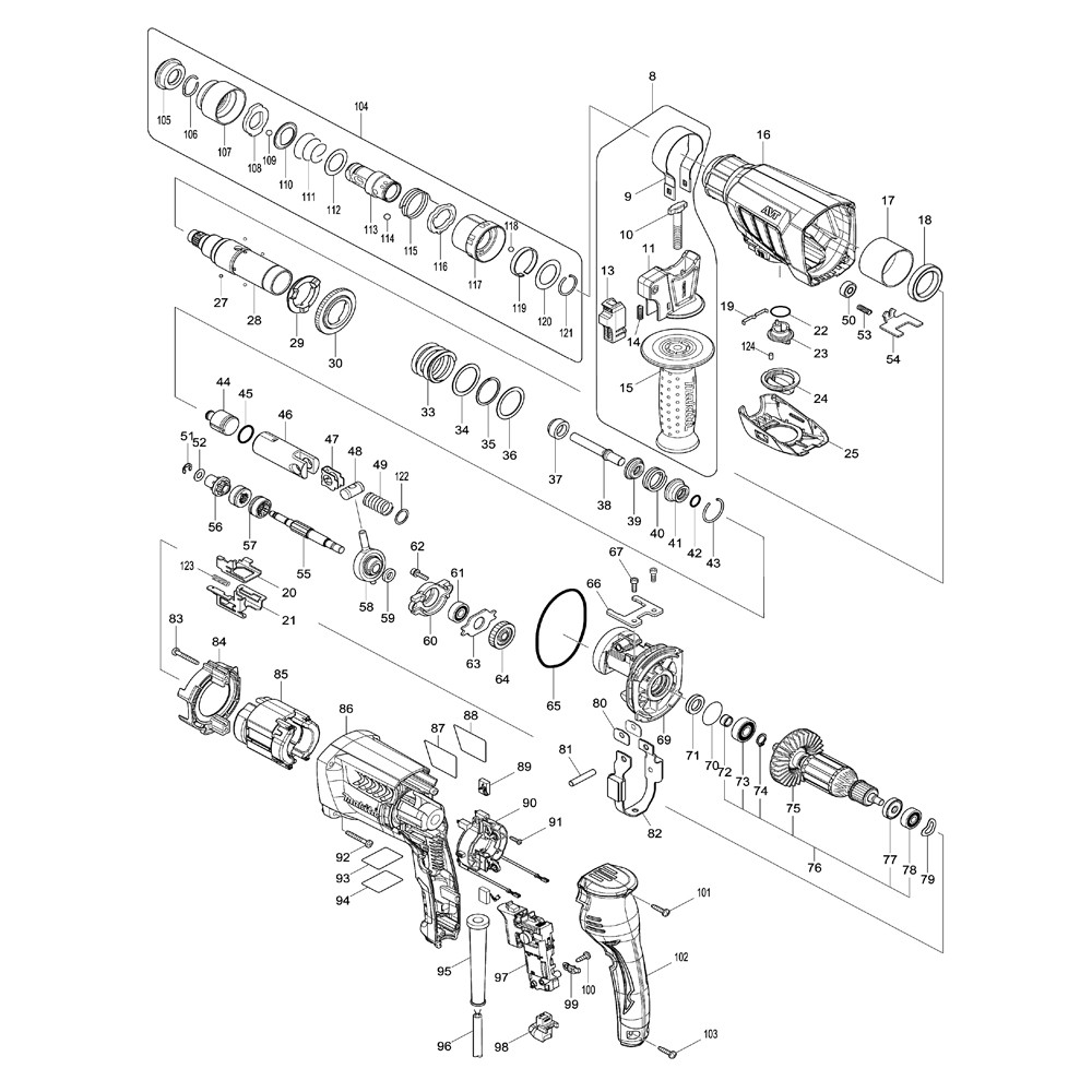 COMPRESSION SPRING 4 MAKITA HR2631FT ลดราคา | iToolmart