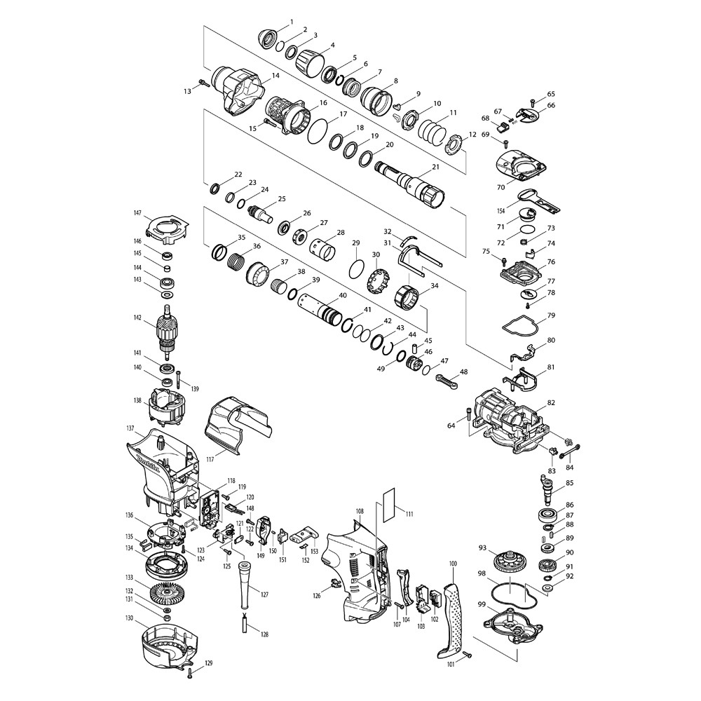 RUBBER RING 36 MAKITA HR4501C ลดราคา | iToolmart
