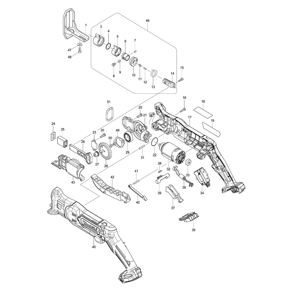 COUNTERSUNK HEAD SCREW M4X10 MAKITA JR103D ลดราคา | iToolmart