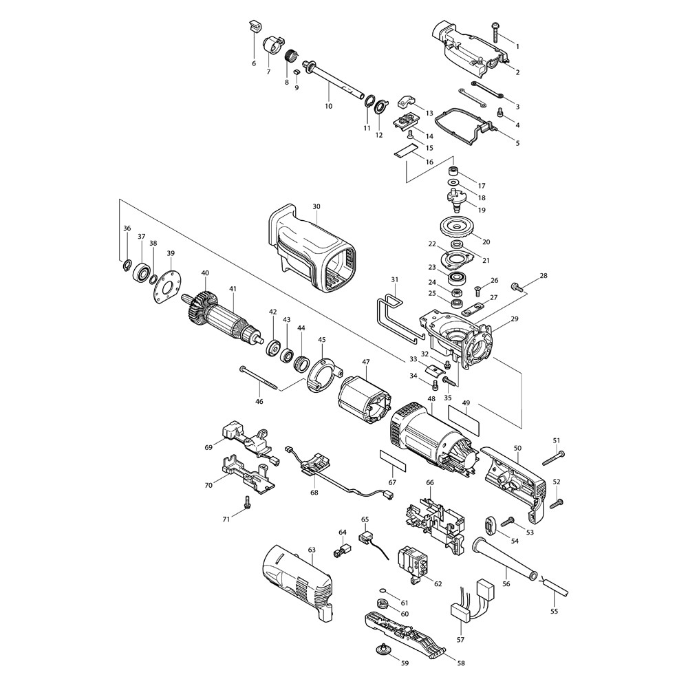 COUNTERSUNK HEAD SCREW M4X10 MAKITA JR1000FT ลดราคา | iToolmart