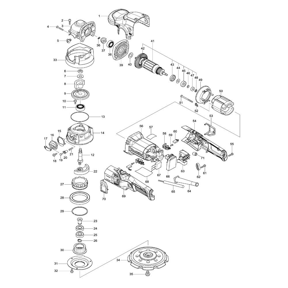INSULATION WASHER MAKITA PO6000C ลดราคา | iToolmart