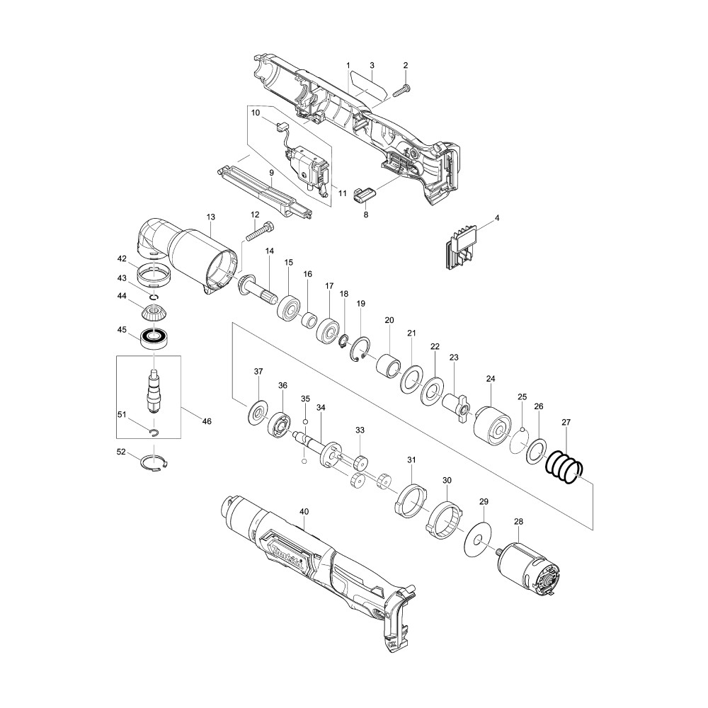 ZEROL BEVEL GEAR 13 MAKITA TL065D ลดราคา | iToolmart