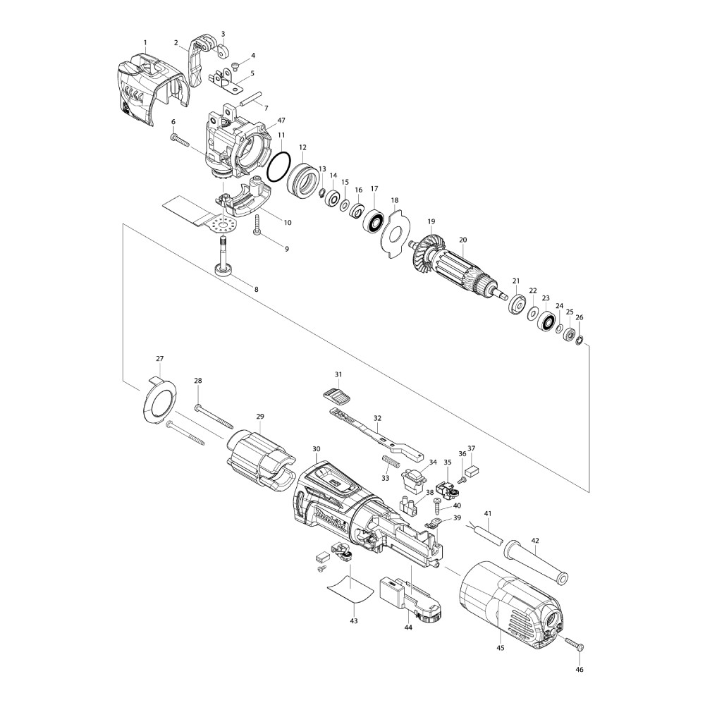 SWITCH KNOB MAKITA TM3010C ลดราคา | iToolmart