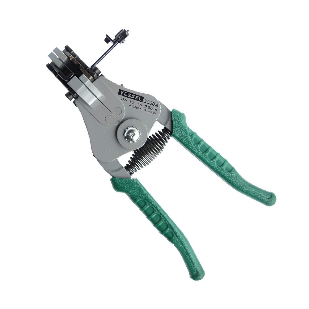 คีมปอกสายไฟออโตเมติก VESSEL 3000A ขนาด 0.5-2.0 mm ลดราคา | iToolmart