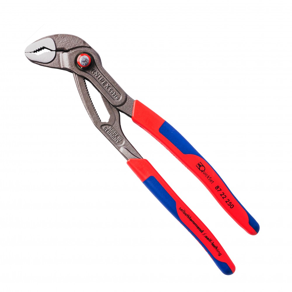 คีมคอม้า คอบบร้า KNIPEX Cobra 87 22 250 SB ขนาด 250 mm. (KNIPEX Cobra ...