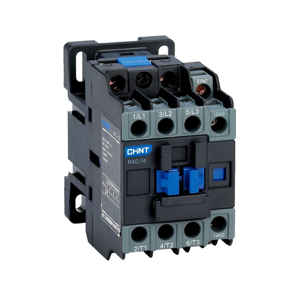แมกเนติกคอนแทคเตอร์ CHINT NXC-16M10 แรงดัน 230V 50/60Hz กระแส 16 ...