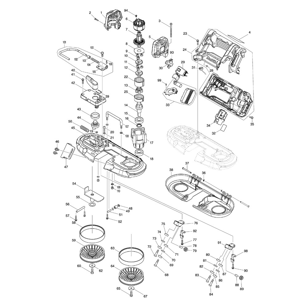SPUR GEAR 14B COMPLETE MAKITA DPB184 ลดราคา | iToolmart