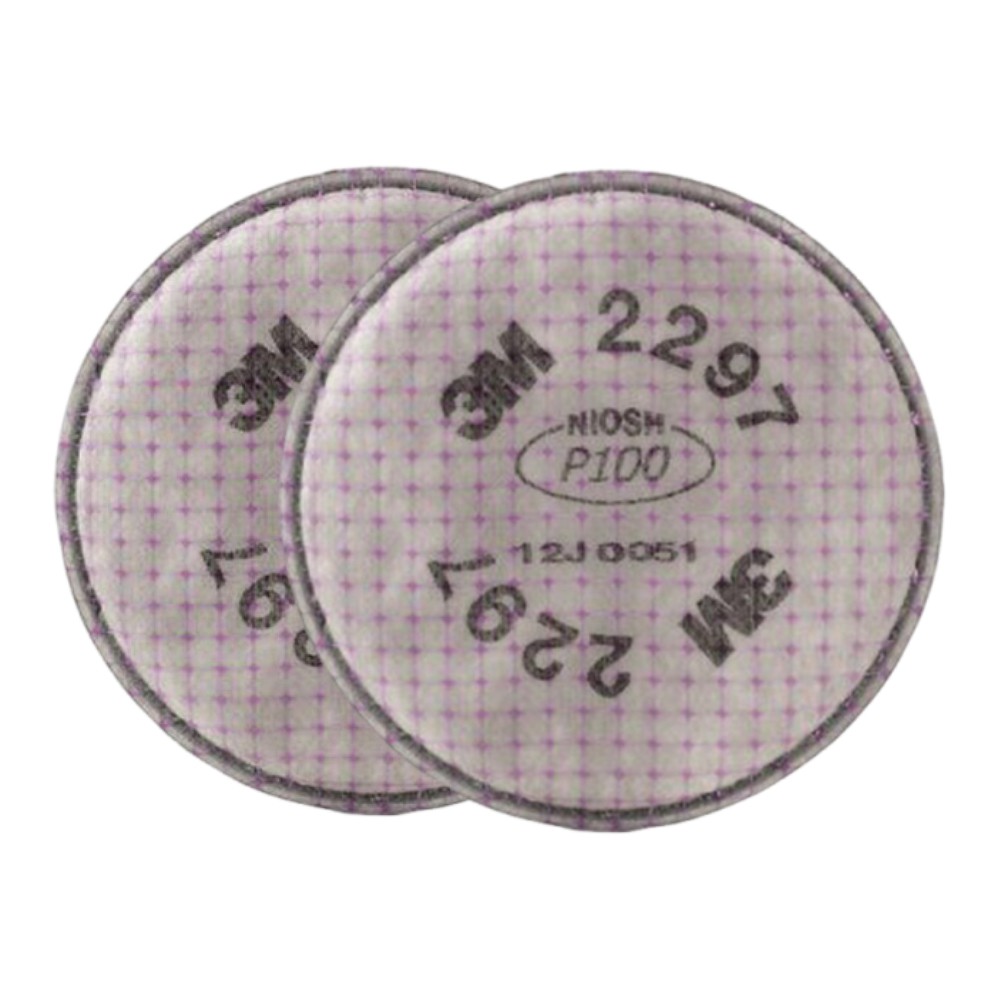 แผ่นกรอง 3M 2297 สำหรับกรองไอระเหยสารตัวทำละลาย, P100 ลดราคา | iToolmart