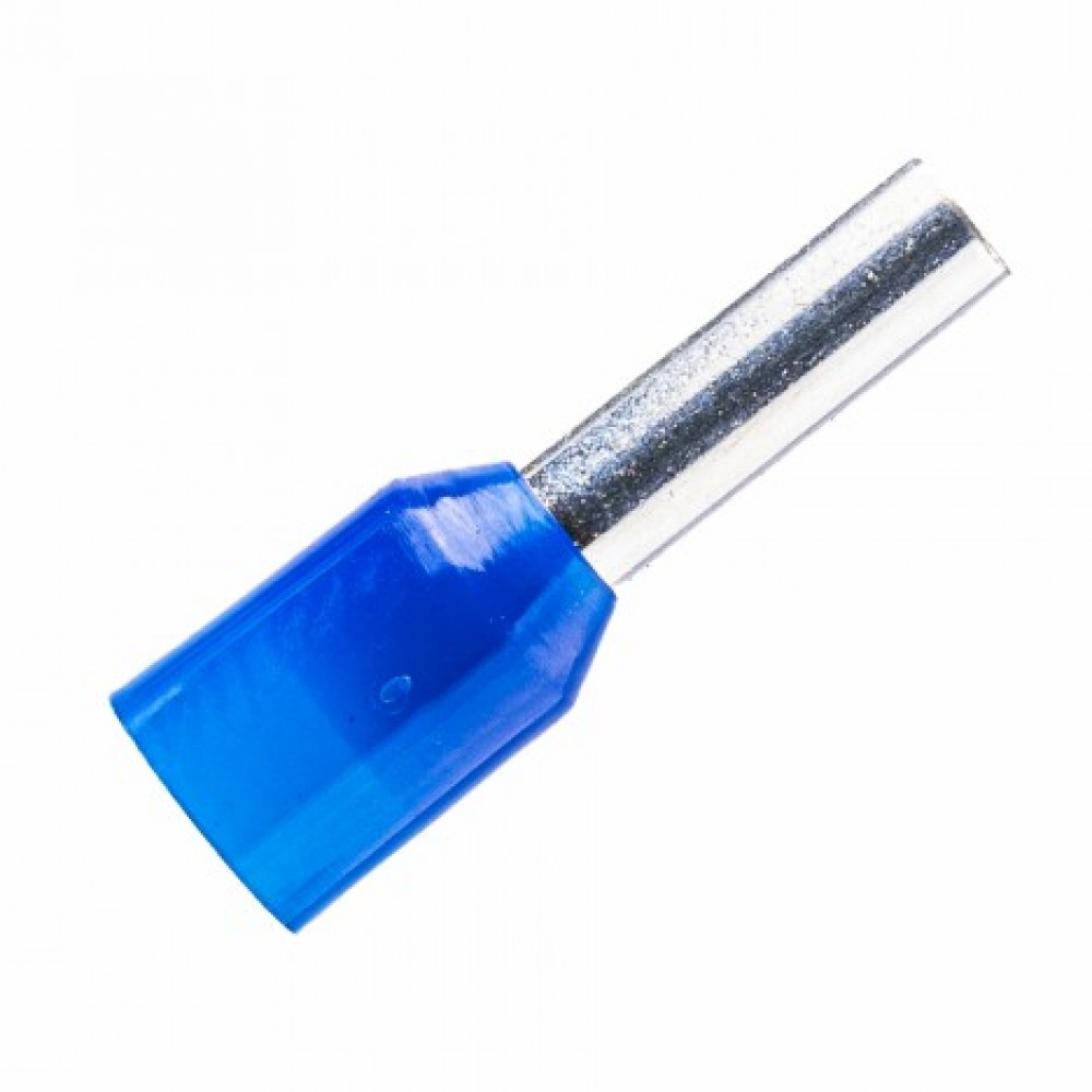 หางปลาคอร์ดเอ็น KST E2512 แบบหุ้ม สีน้ำเงิน ขนาด 2.5 mm² 100 ตัว ลดราคา ...