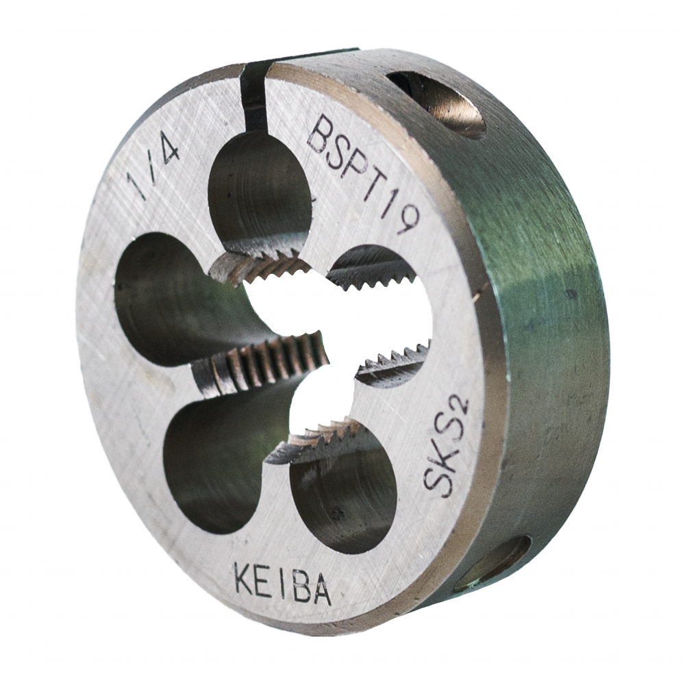 ลูกต๊าปกลม KEIBA BSPT เตเปอร์ ขนาด 1/4 นิ้ว ลดราคา | iToolmart