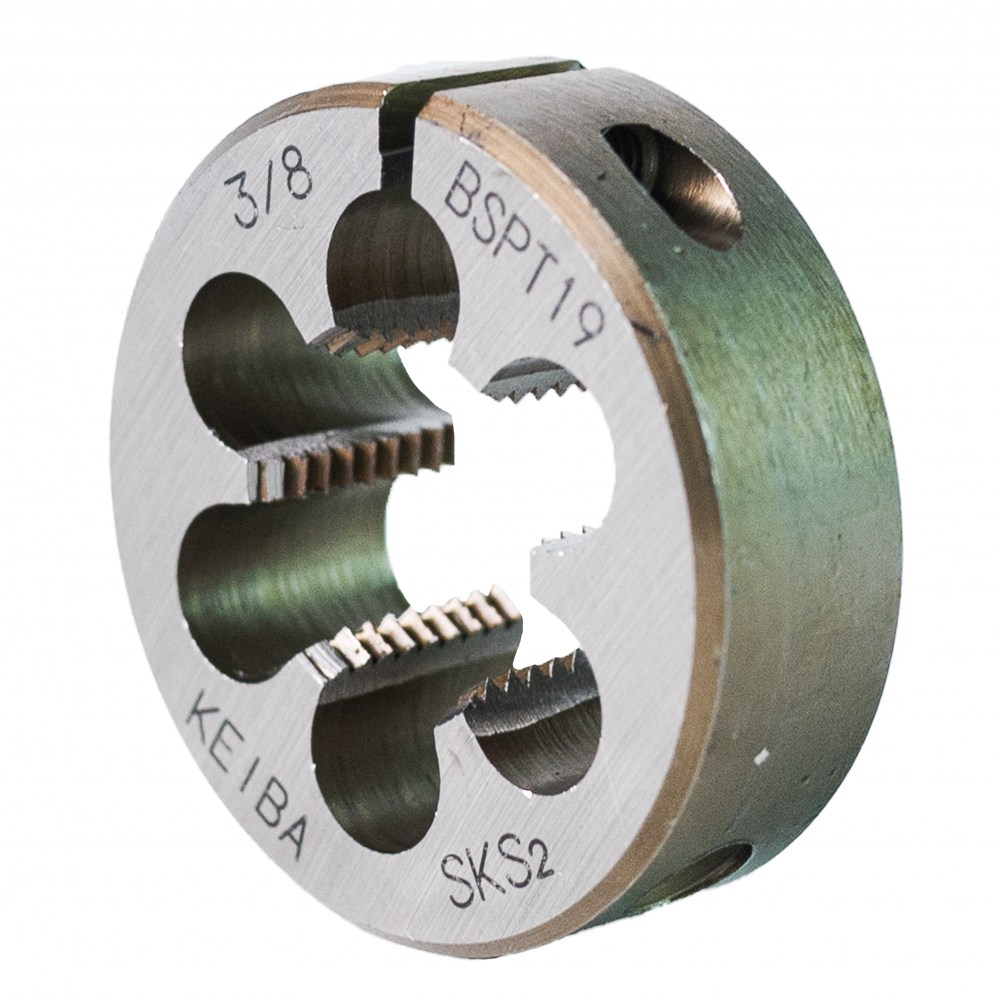 ลูกต๊าปกลม KEIBA BSPT เตเปอร์ ขนาด 3/8 นิ้ว ลดราคา | iToolmart